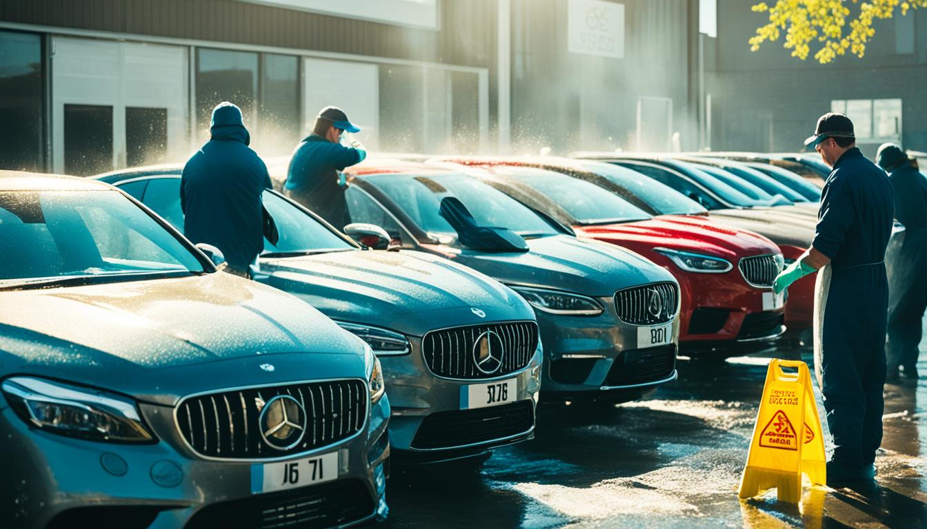 Car auction preparation